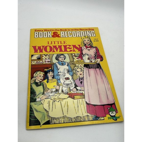 Toys | Read Along Book And Record Little Women 46 Rpm Vintage | Poshmark